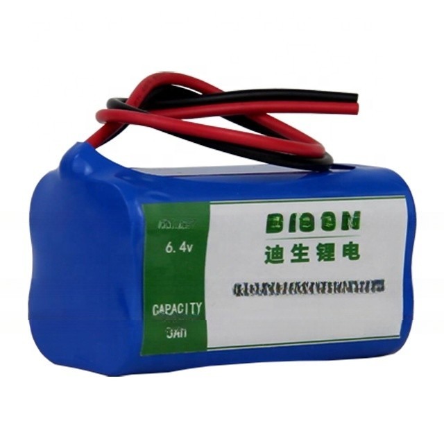 6.4v 3.0Ah LiFePo4 Lithium Battery Pack for Solar Energy Storage and ...