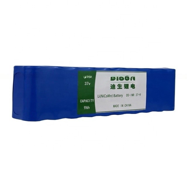 2C dischargerate 37v 9Ah NMC Lithium Ion Li NiCoMh Battery Pack For E ...